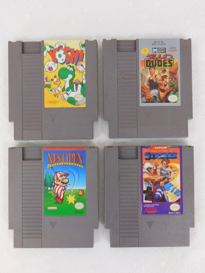 Vintage Nintendo Games, Your Choice, Large Collection of NES Games - Etsy