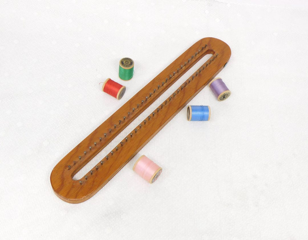 Antique Wooden Primitive String Art Frame Mandala String Art ...