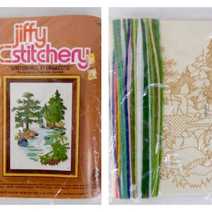 Jiffy Stitchery Crewel Kit by Sunset Designs 1970's YOUR CHOICE New in ...