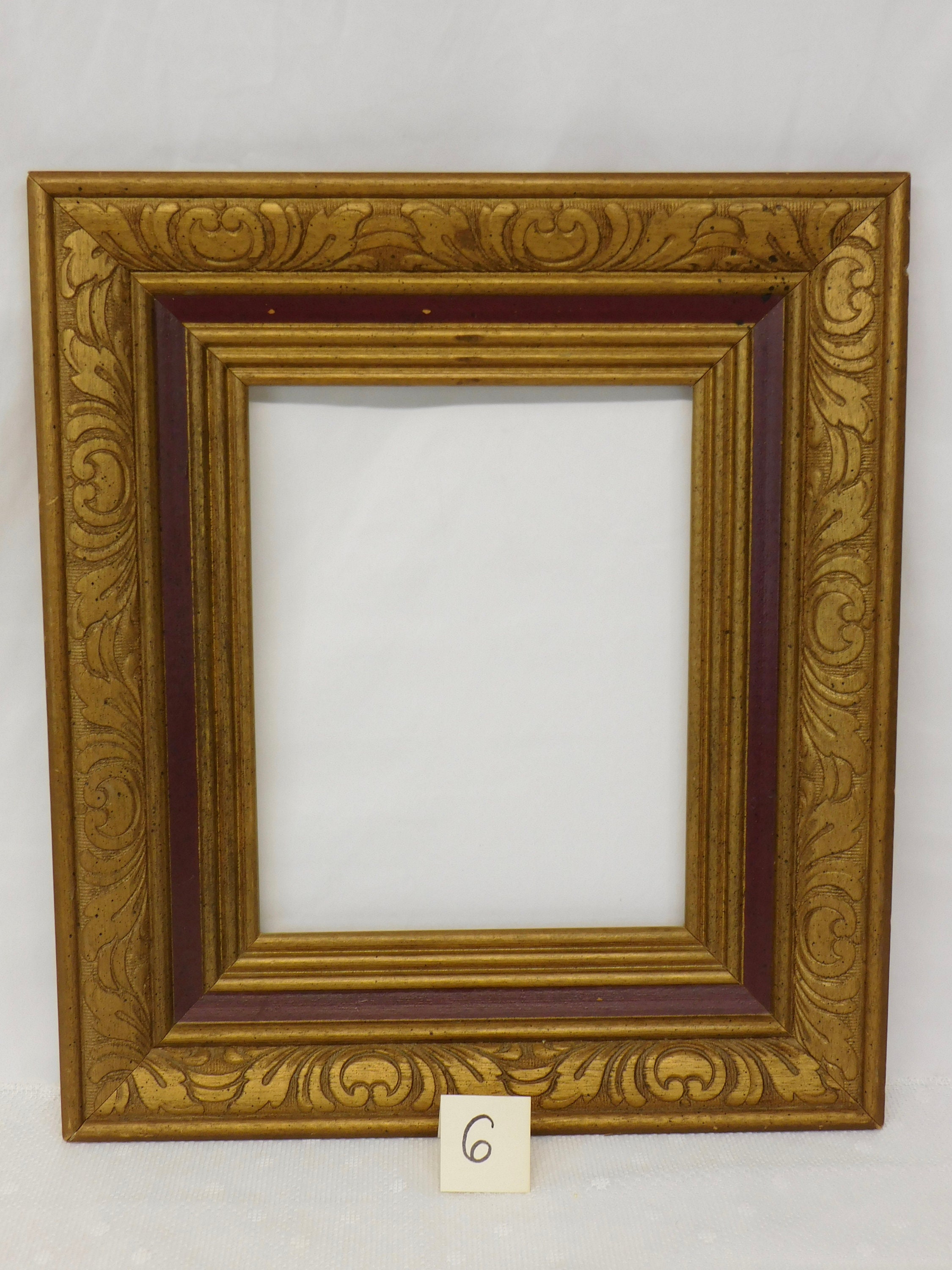 Vintage Wood Frame Large Solid Wood Artist Frame Art Frame Canvas Frame ...