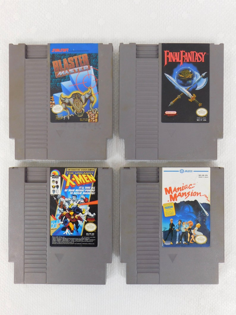 Vintage Nintendo Games, Your Choice, Large Collection of NES Games - Etsy