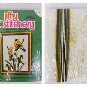 Jiffy Stitchery Crewel Kit by Sunset Designs 1970's YOUR CHOICE New in ...