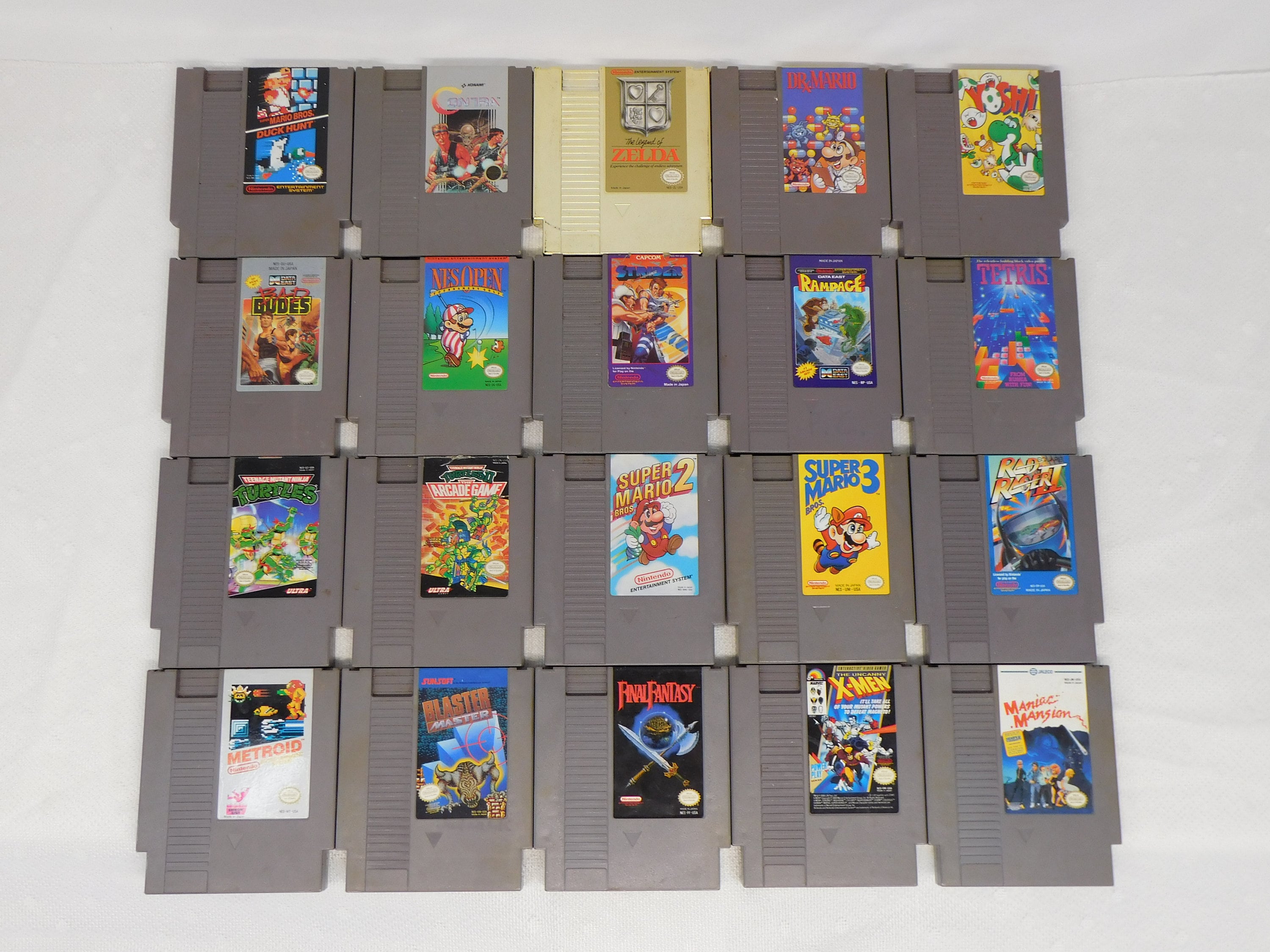 Vintage Nintendo Games, Your Choice, Large Collection of NES Games - Etsy