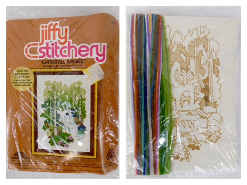 Jiffy Stitchery Crewel Kit by Sunset Designs 1970's YOUR CHOICE New in ...