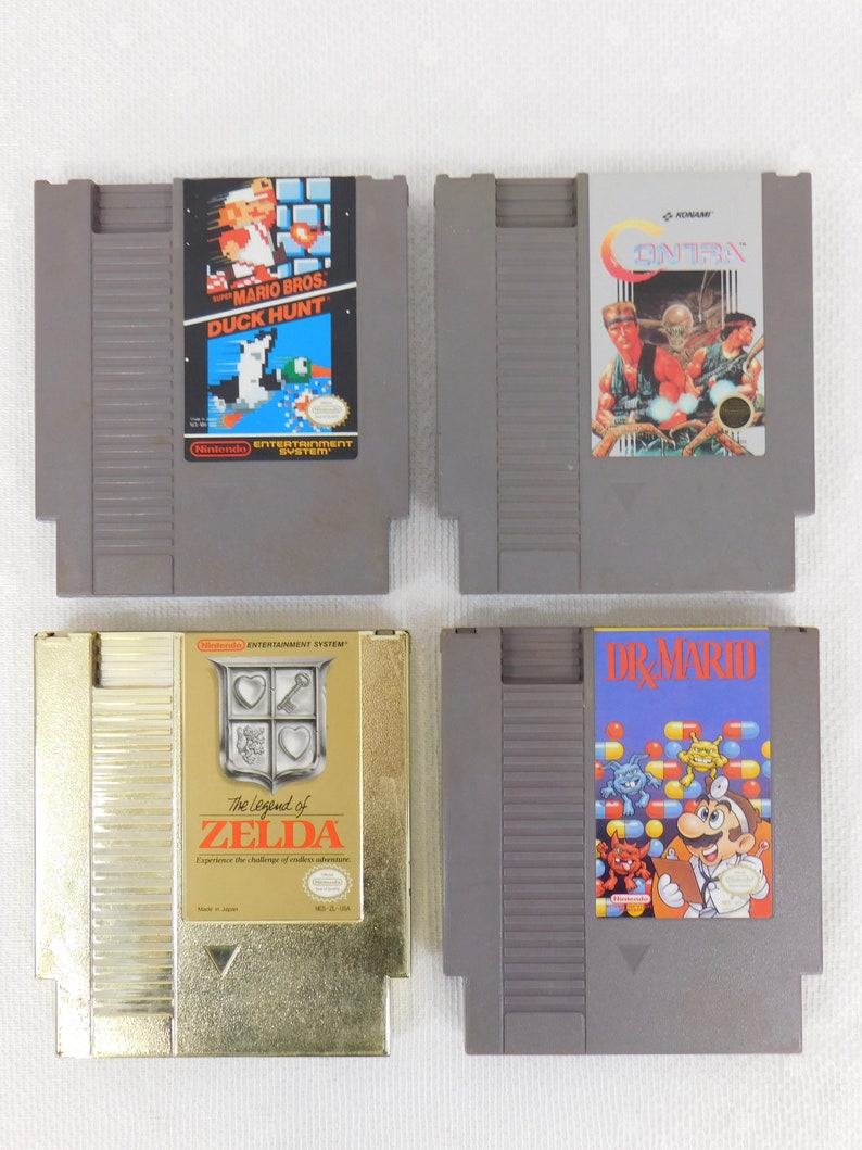 Vintage Nintendo Games, Your Choice, Large Collection of NES Games - Etsy