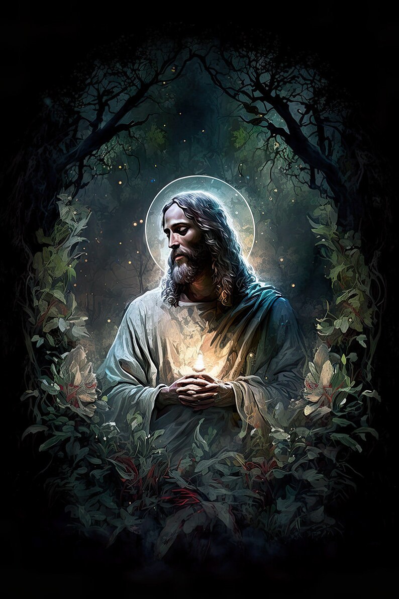 Digital Download. Divine Blessings: Beautiful Jesus Icons to - Etsy