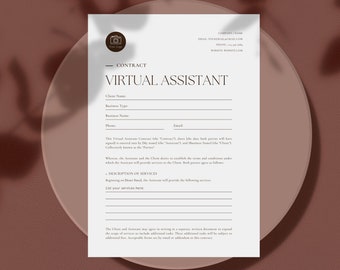 Editable Virtual Assistant Proposal Template, Freelance Personal ...