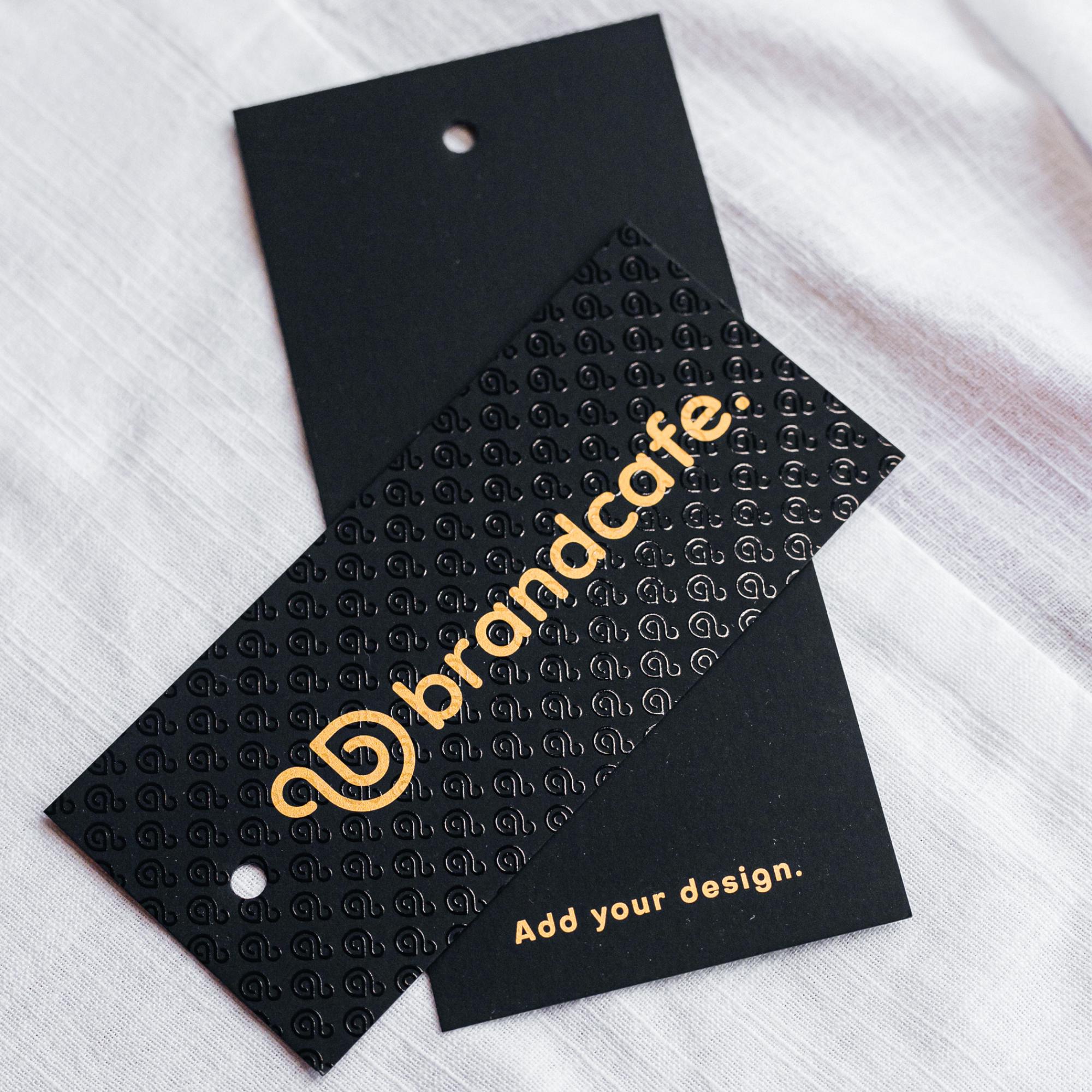 Spot UV Hang Tags for Clothing Free Design Assistance - Etsy