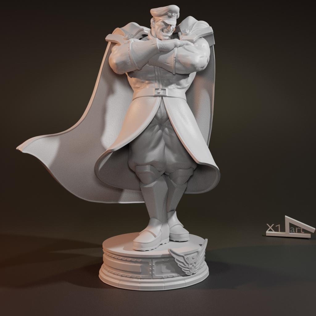 Street Fighter M Bison 3D Print STL File, 3D Digital, Instant Download ...