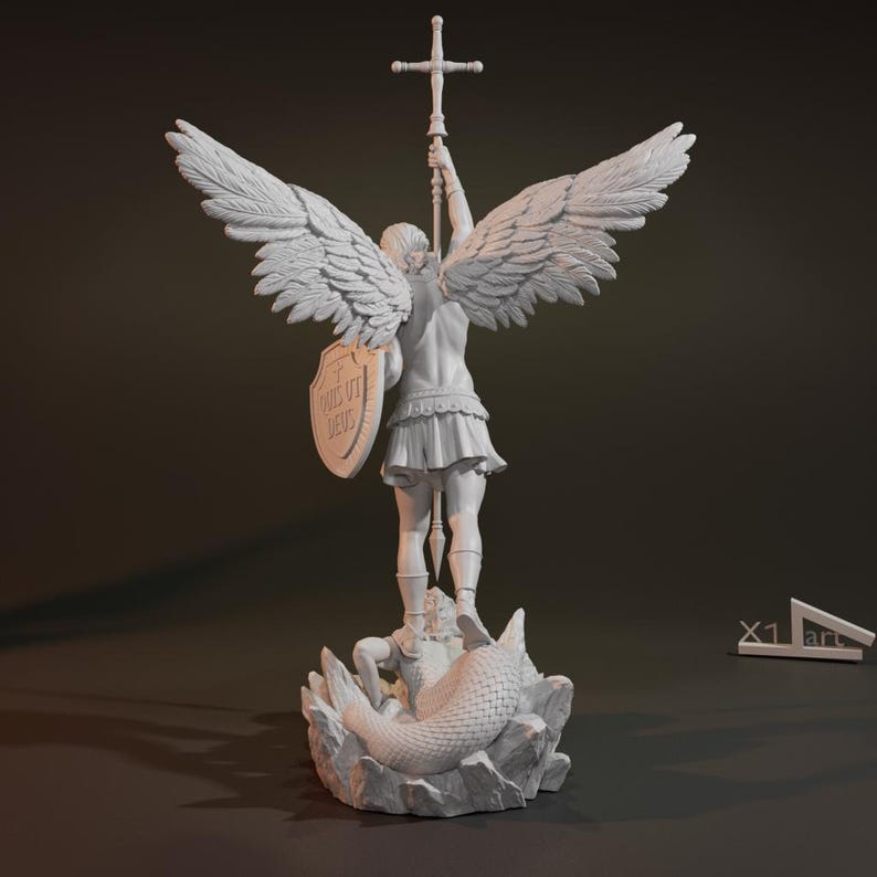 Arch Angel 3D Print STL File, 3D Digital, Instant Download Drive Link ...