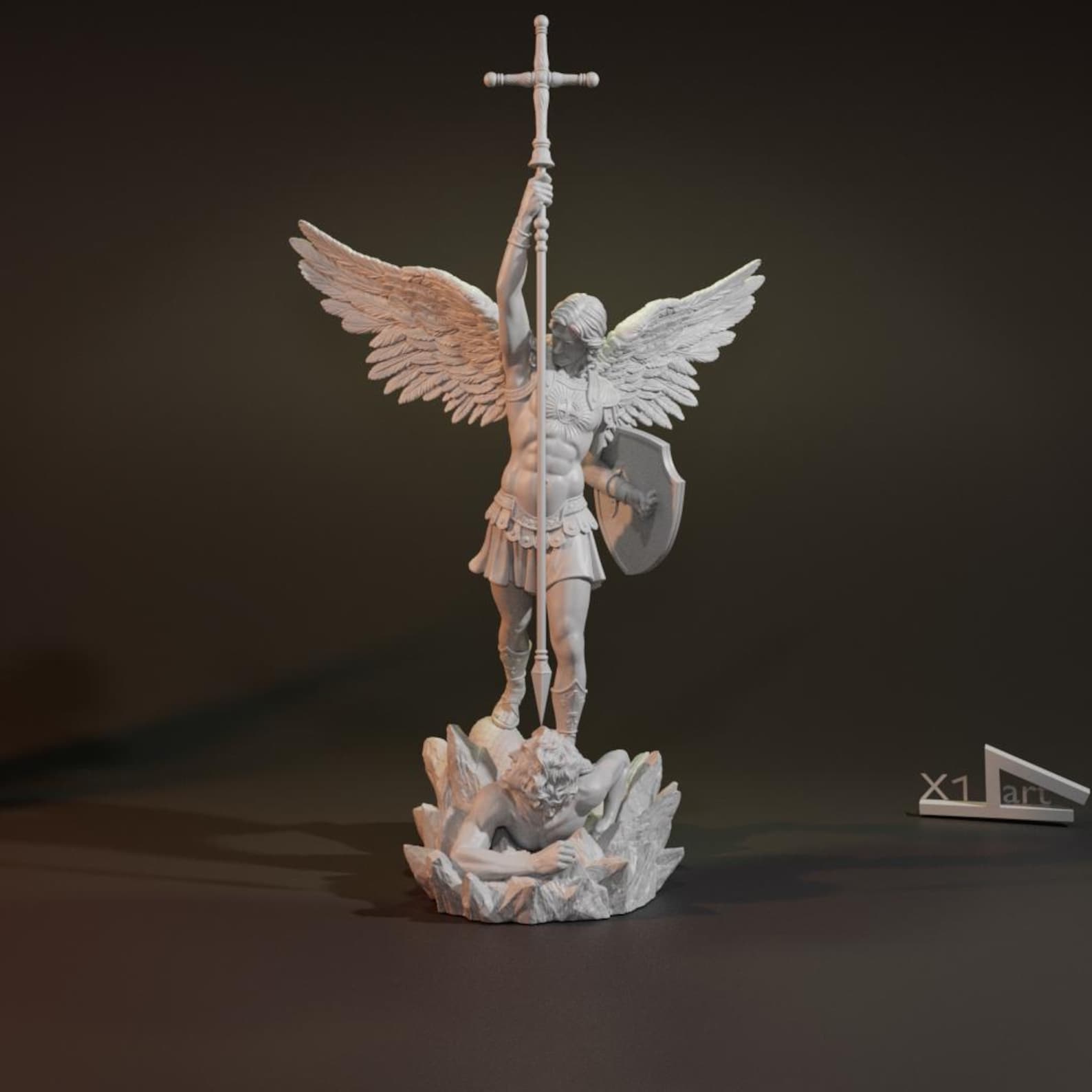 Arch Angel 3D Print STL File, 3D Digital, Instant Download Drive Link ...