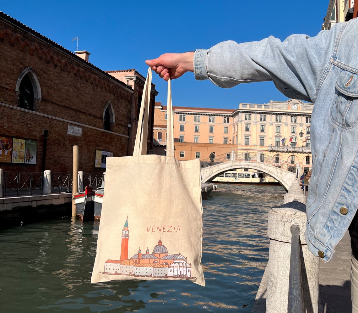 Tote Bag Venice Chiesa Di San Giorgio Maggiore Venezia Italia - Etsy