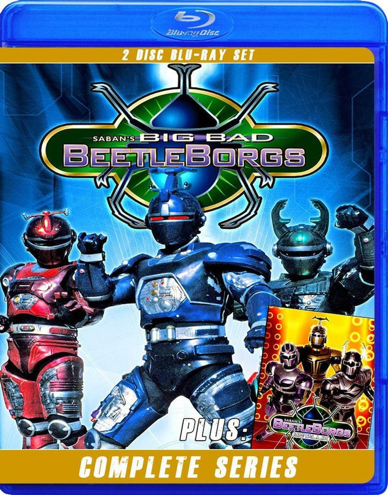 Buy Big Bad Beetleborgs & Beetleborgs Metallix on Blu-ray Online in ...