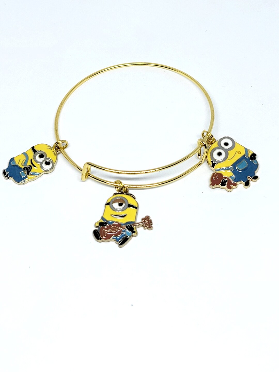 Minions Bangle Charm Bracelet - Etsy