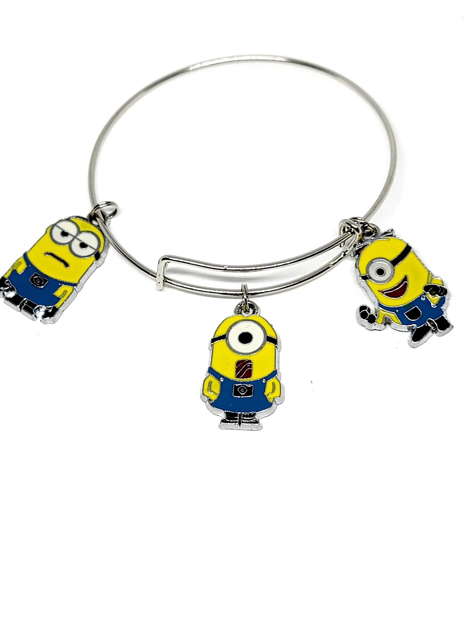 Minions Bangle Charm Bracelet - Etsy