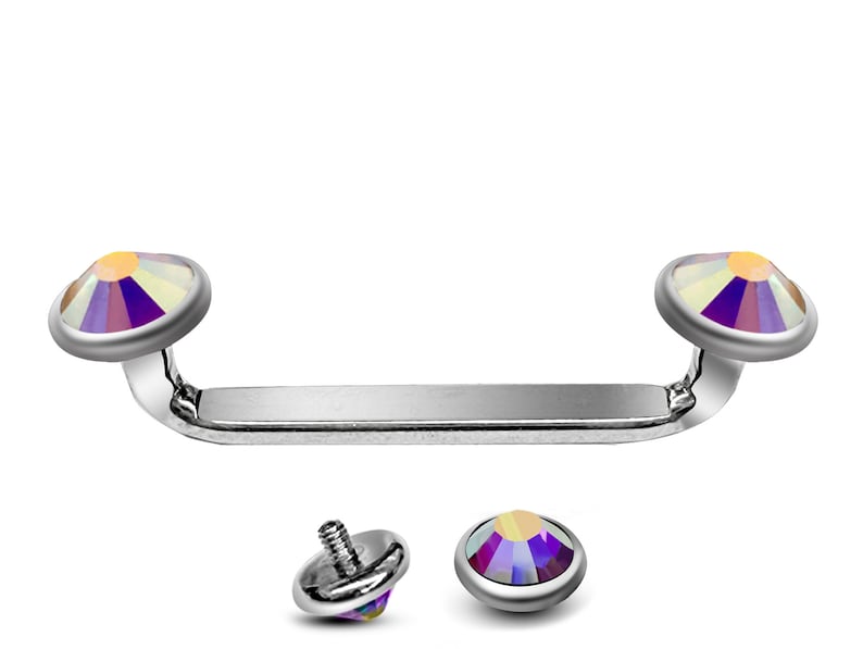 Titanium Surface Piercing Dermal Piercing Implant - Etsy