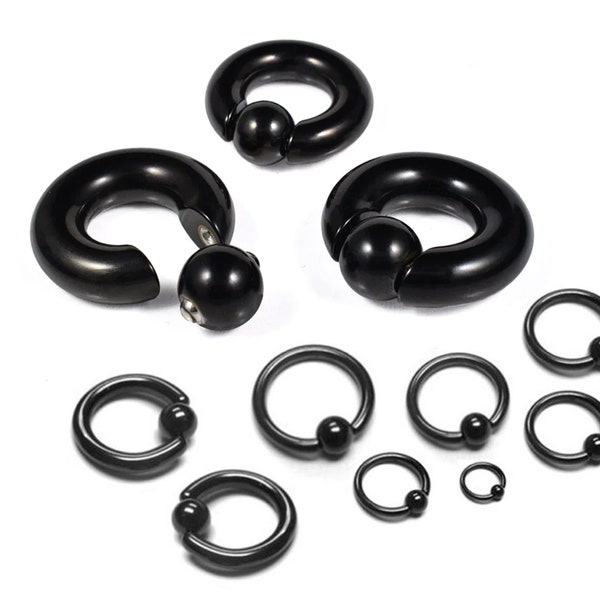 10g Captive Ball Ring - Etsy