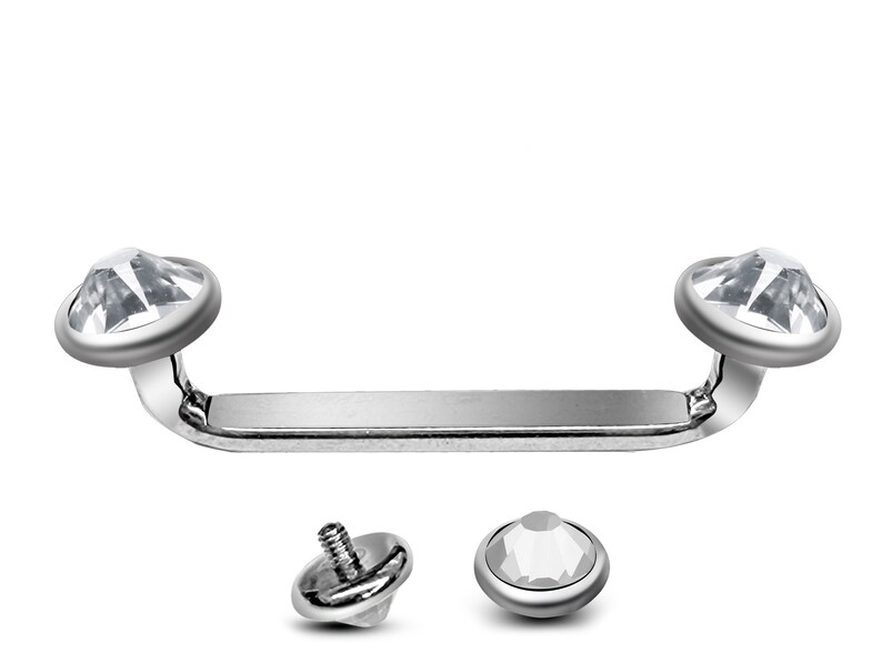 Titanium Surface Piercing Dermal Piercing Implant - Etsy