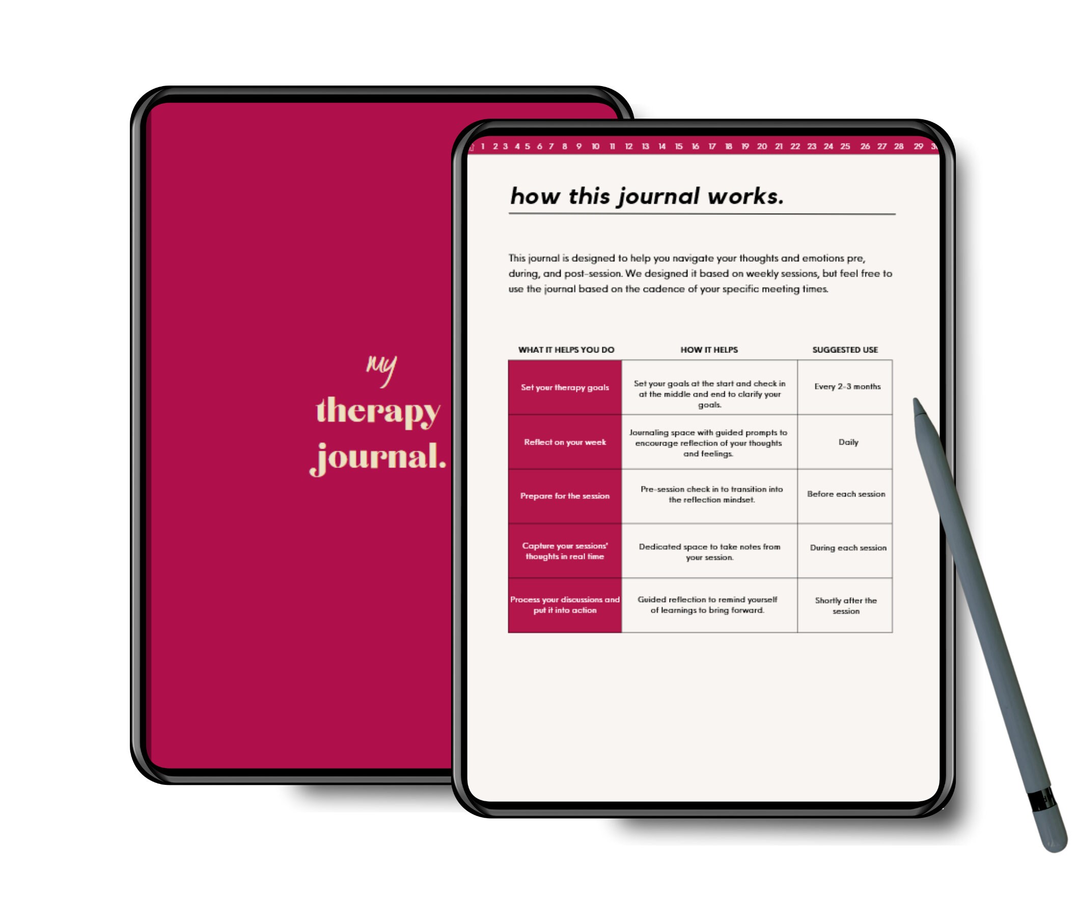 My Therapy Journal GUIDED Therapy Journal Self-help Journal Self ...