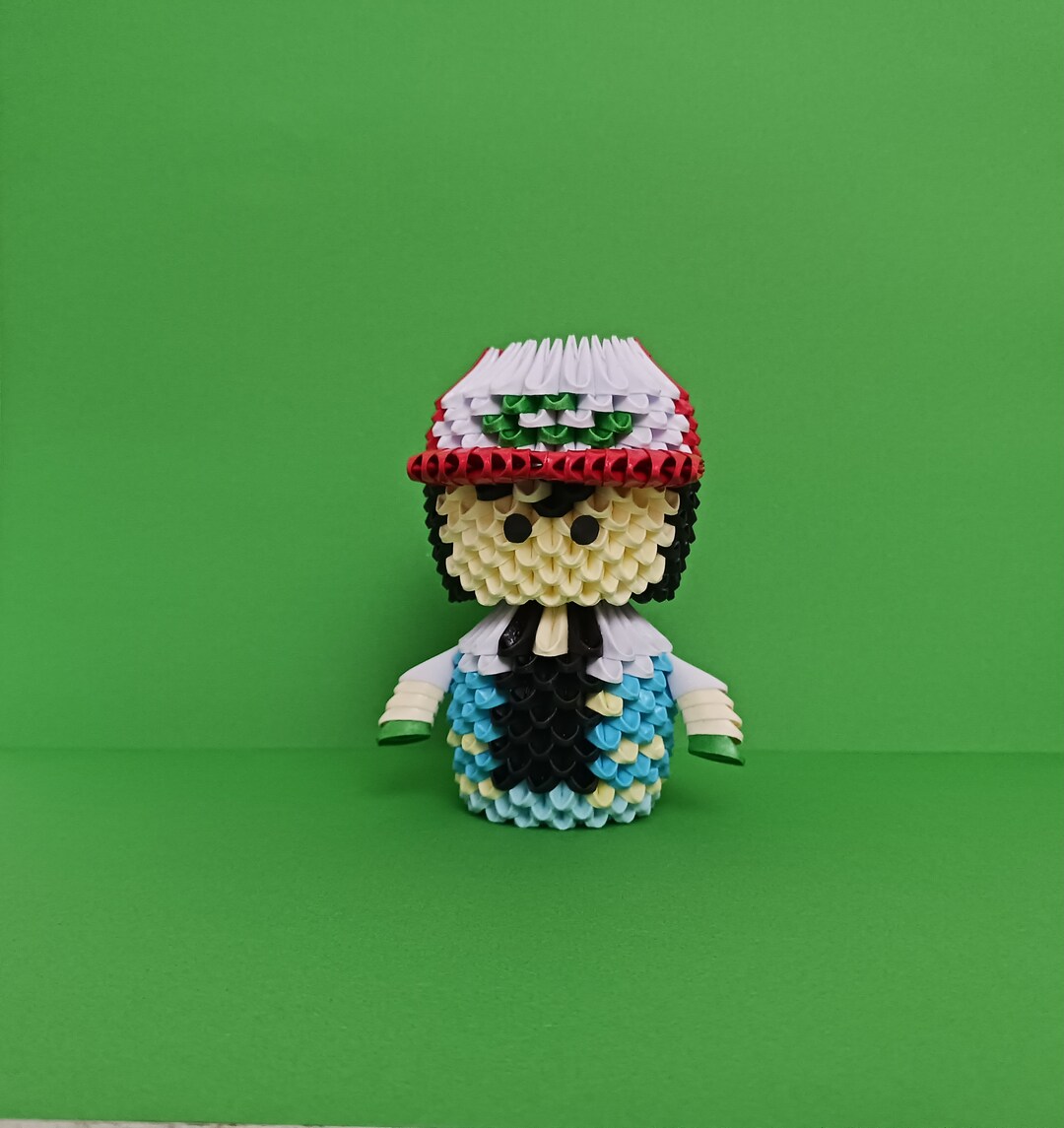 Ash Ketchum in 3D Origami - Etsy