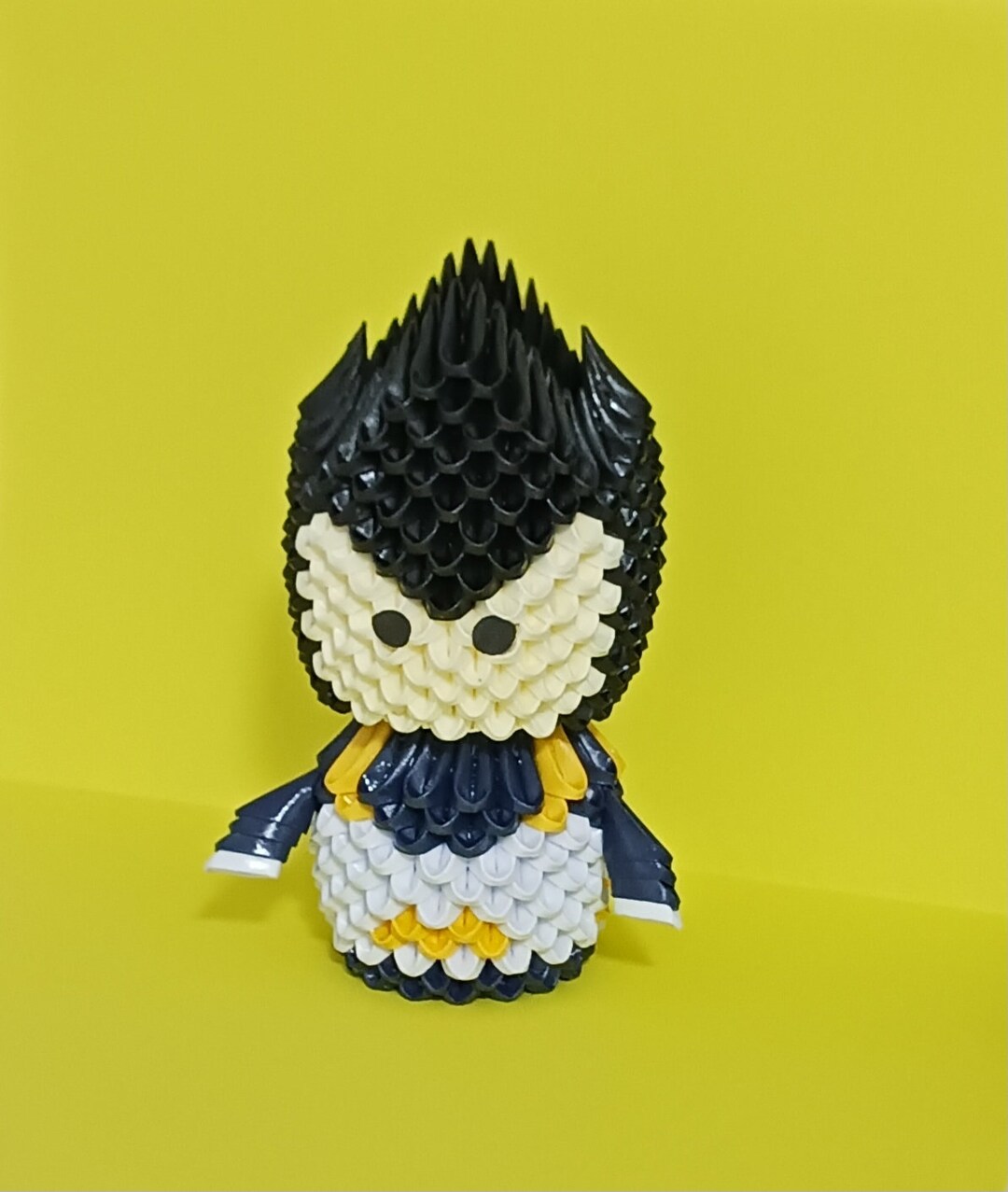 Vegeta in 3D Origami - Etsy UK