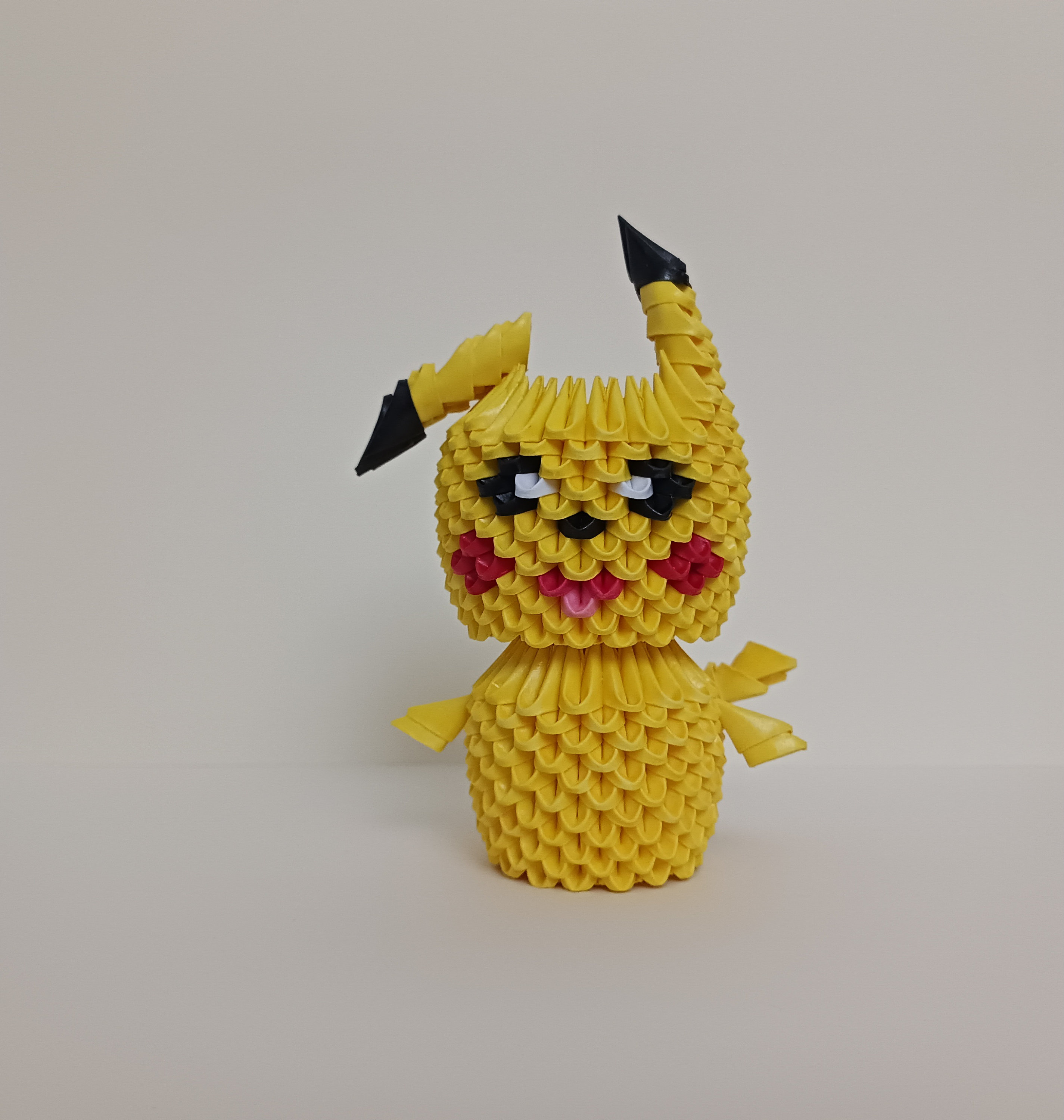Origami 3d Pikachu Paso A Paso