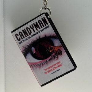 Horror Edition Mini VHS Keyrings - Nostalgic Minature Films Keychain ...