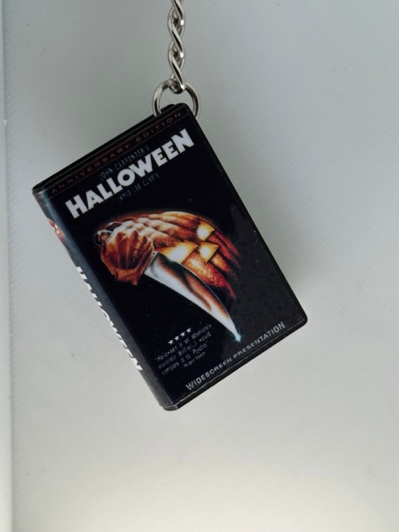 Horror Edition Mini VHS Keyrings Nostalgic Minature Films - Etsy
