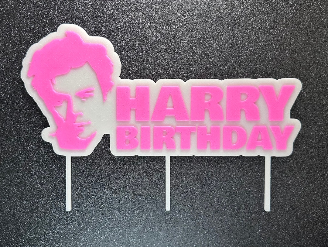 Harry Styles Birthday Cake Topper – OHYDHC