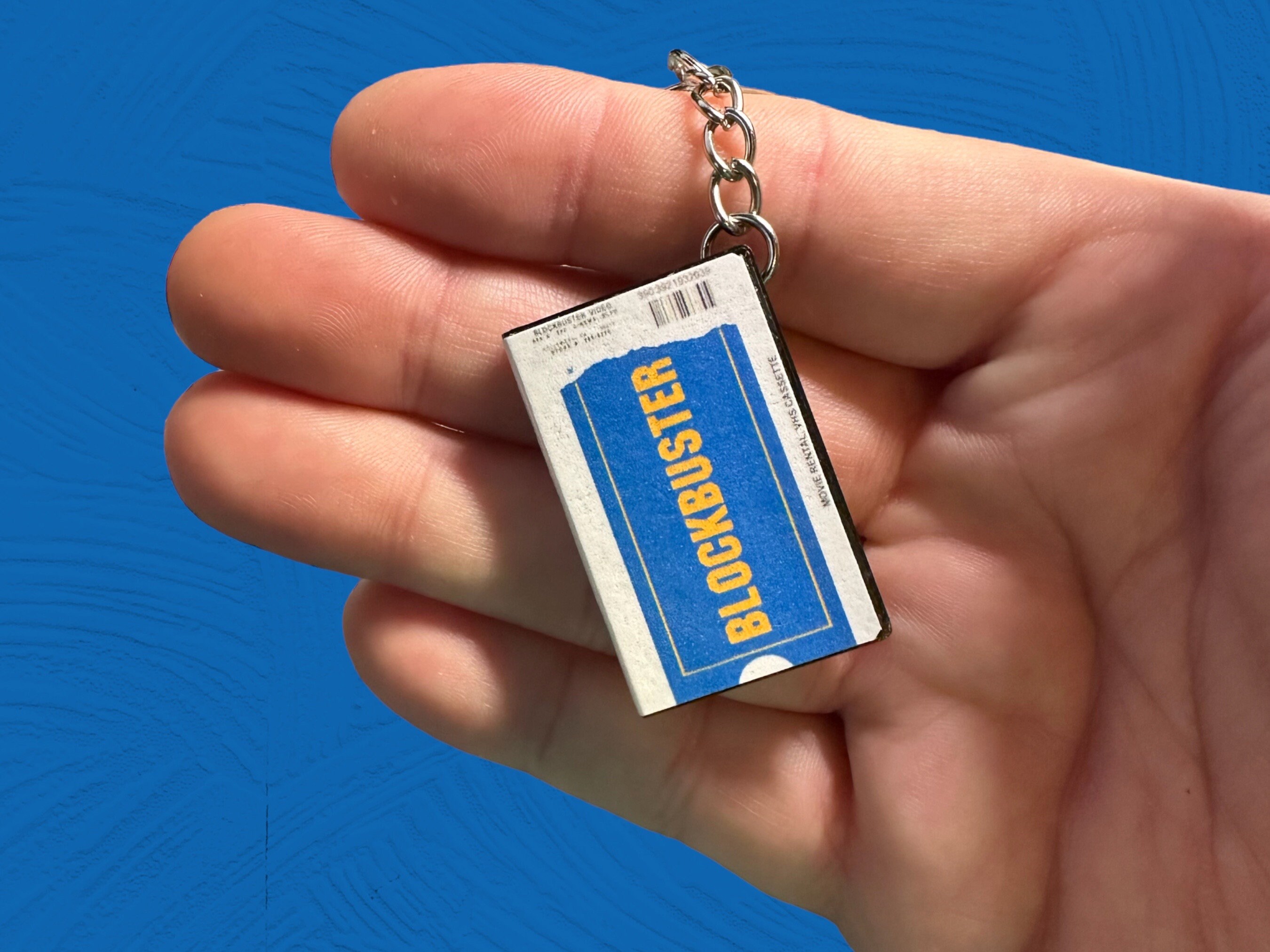 Micro VHS Blockbuster Inspired Video Keyring Miniature - Etsy UK