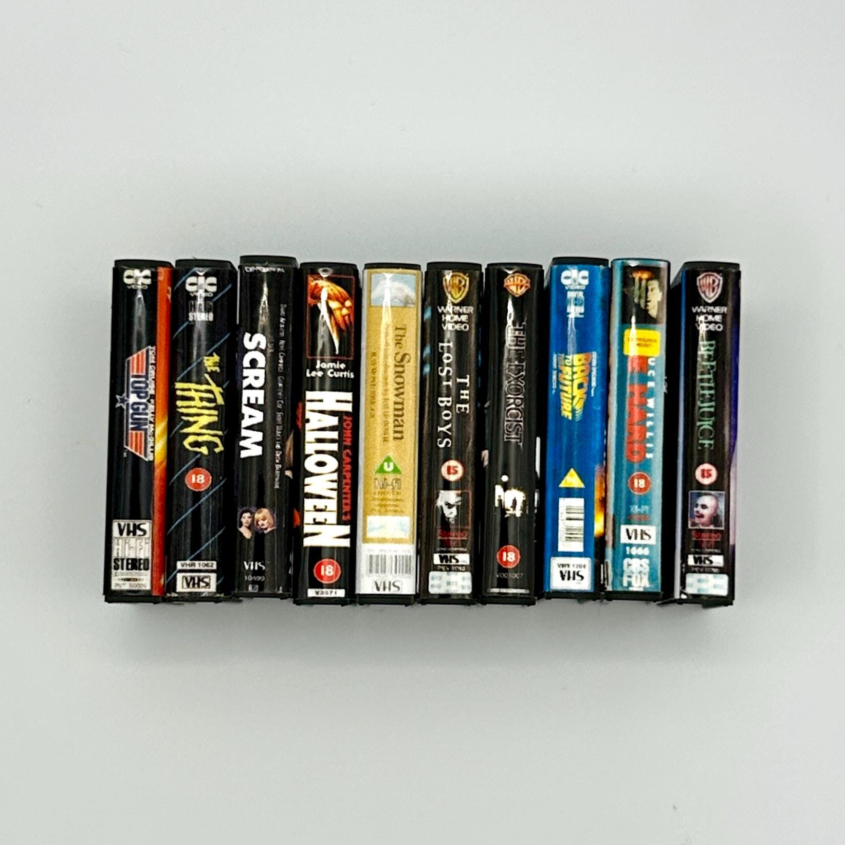 Mini VHS Fridge Magnet – Retro Movie Gift – Personalised Film Replica ...