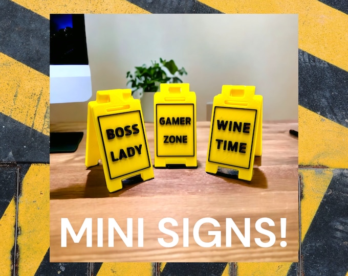 ON A CALL Mini Floor Sign Unique Desk Sign Secret Santa Stocking Filler ...