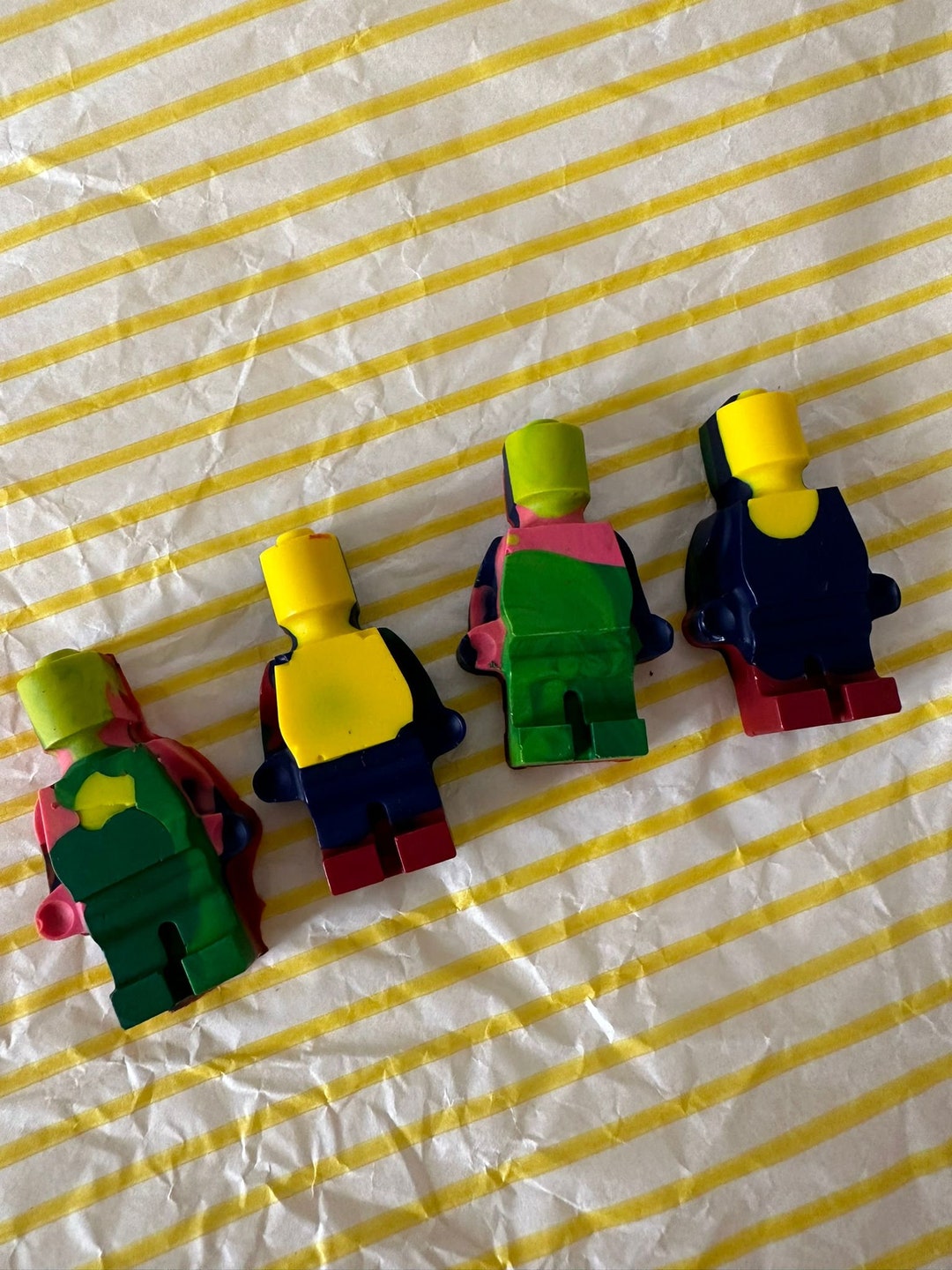 Lego Crayons X4 Minifigures Pack - Etsy