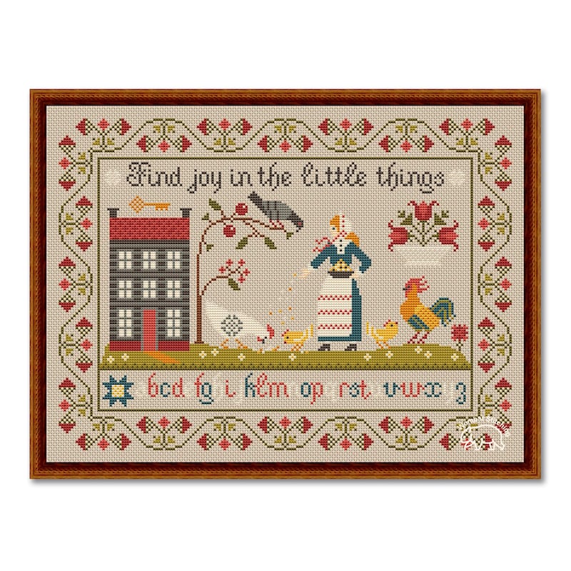 Cross Stitch Samplers - Etsy