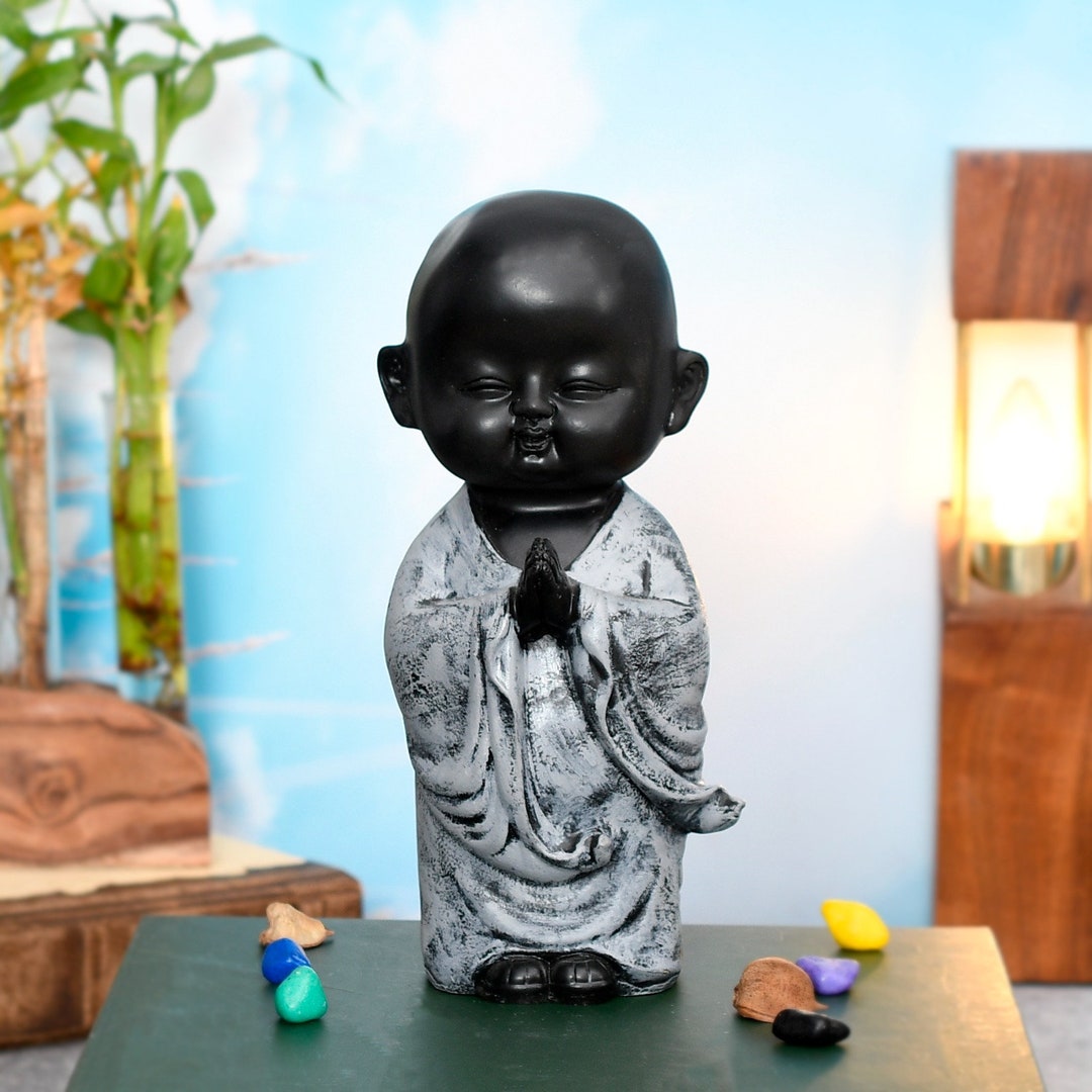 Hand Crafted Baby Namaste Monk Buddha for Home Decor/living Room ...
