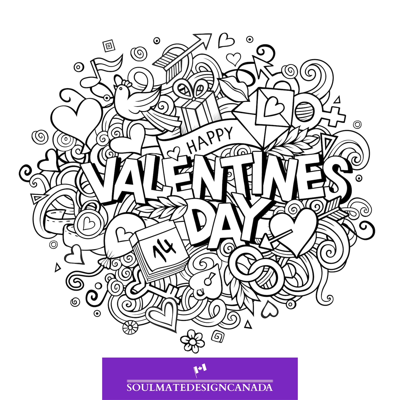 Valentines Day Mandala - Etsy