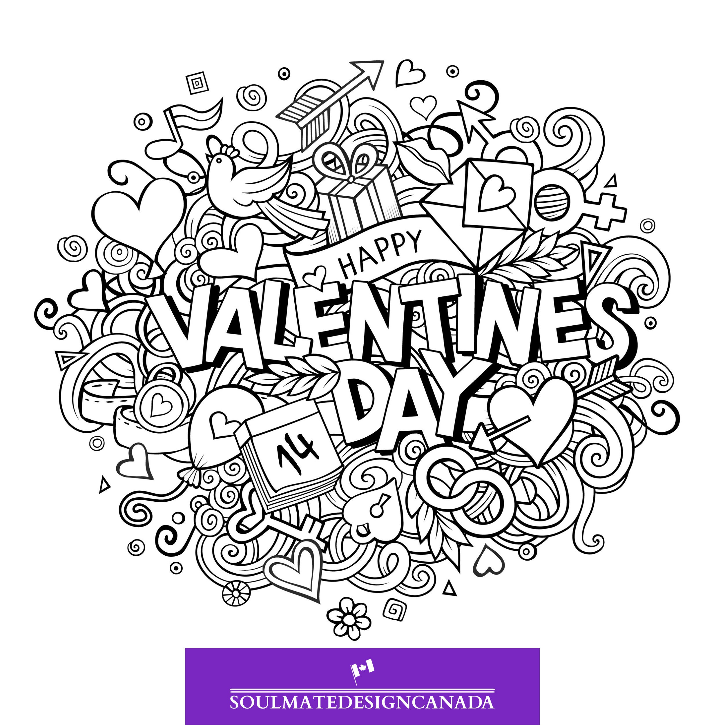 Valentines Day Mandala - Etsy