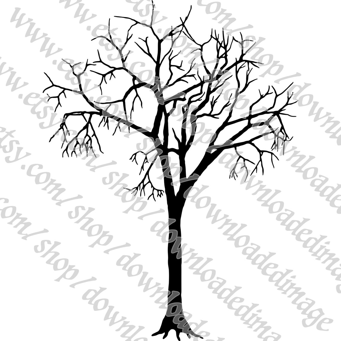 Dead Tree SVG, Dead Tree PNG, Tree Branches Clipart, Tree for Cricut - Etsy