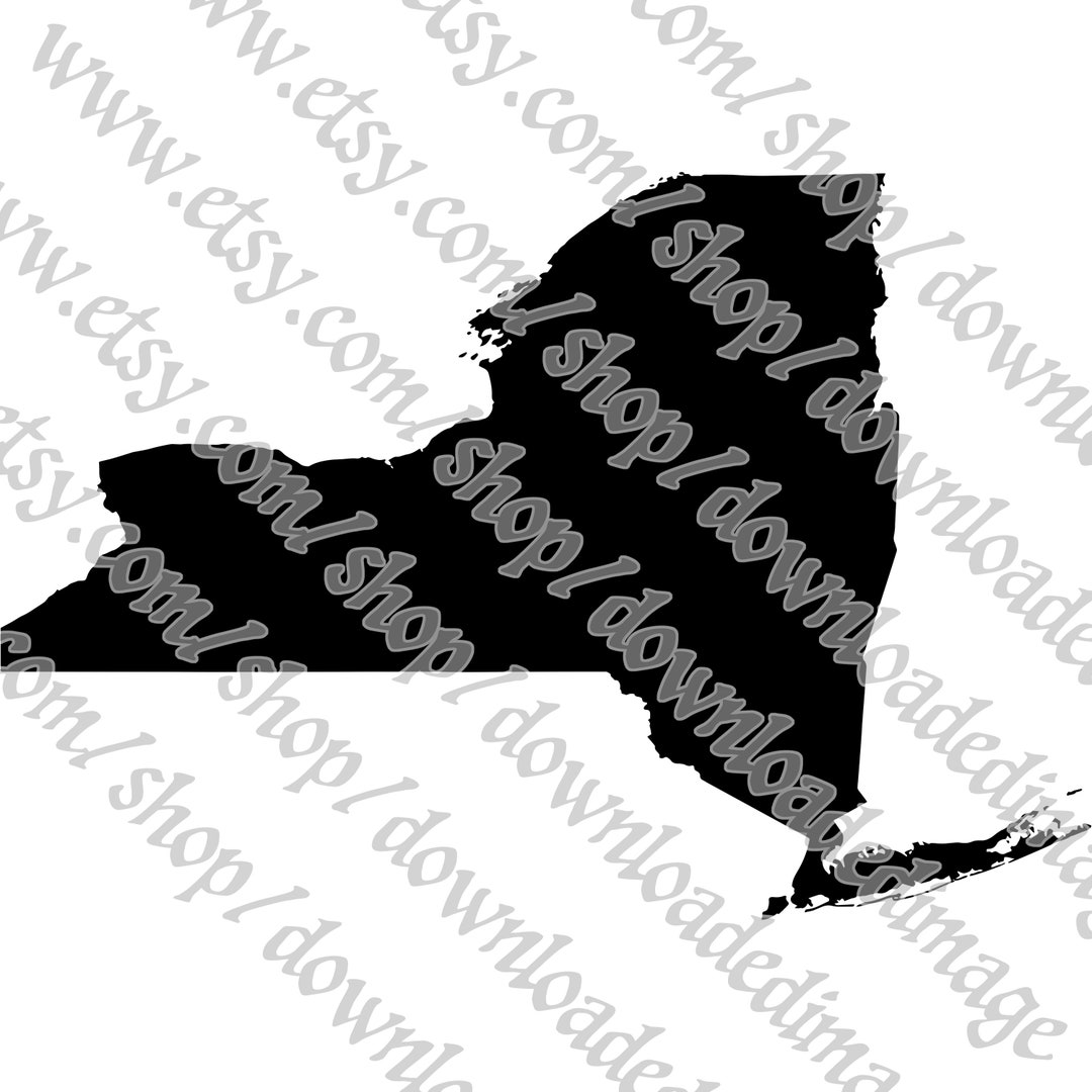 New York State Svg, Png, Ai, Jpf, NYS Image - Etsy