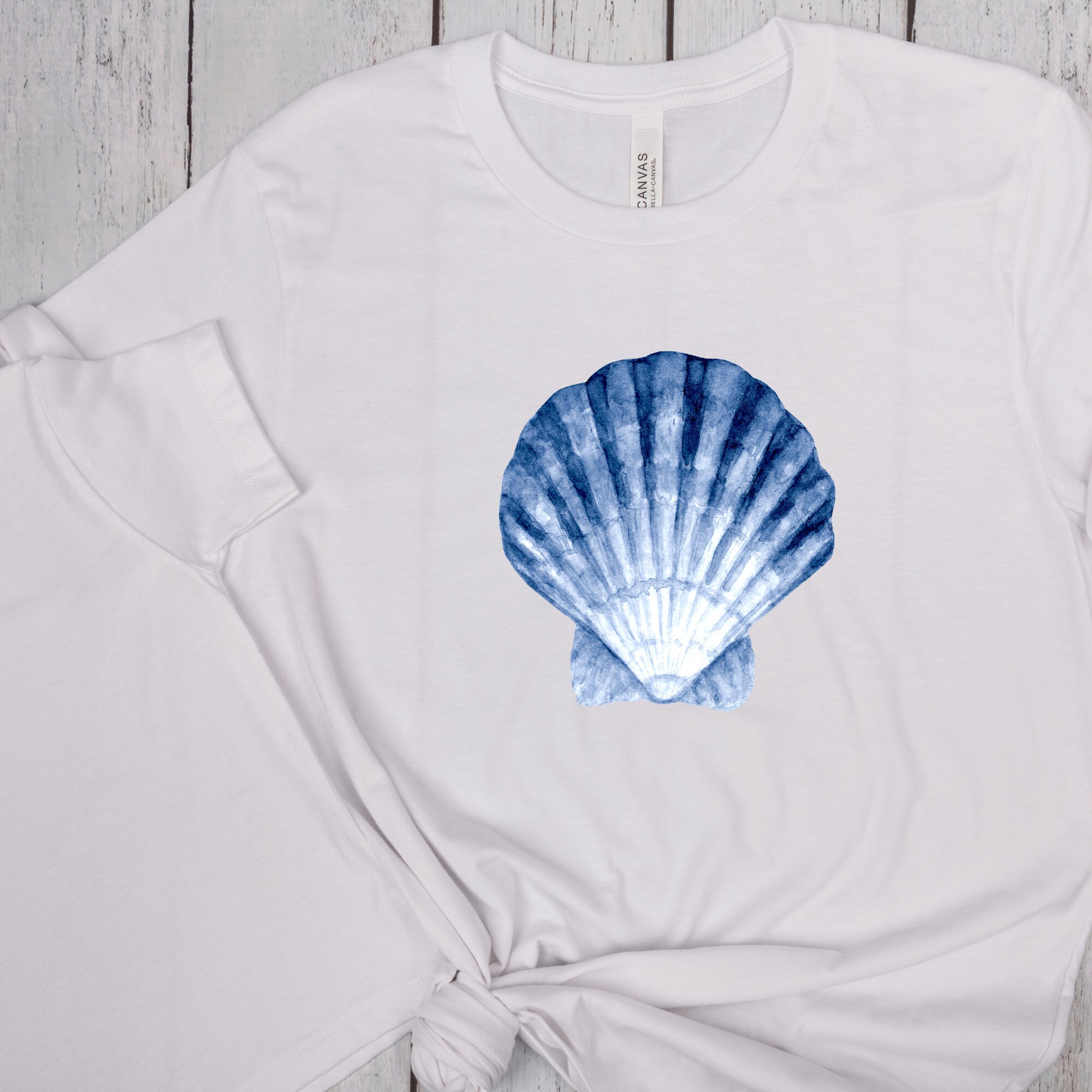 Seashell Watercolor SVG PNG Clipart Bundle for Cricut Nautical ...