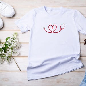 Stethoscope Watercolor SVG PNG Clipart Outline Bundle Files Silhouette ...
