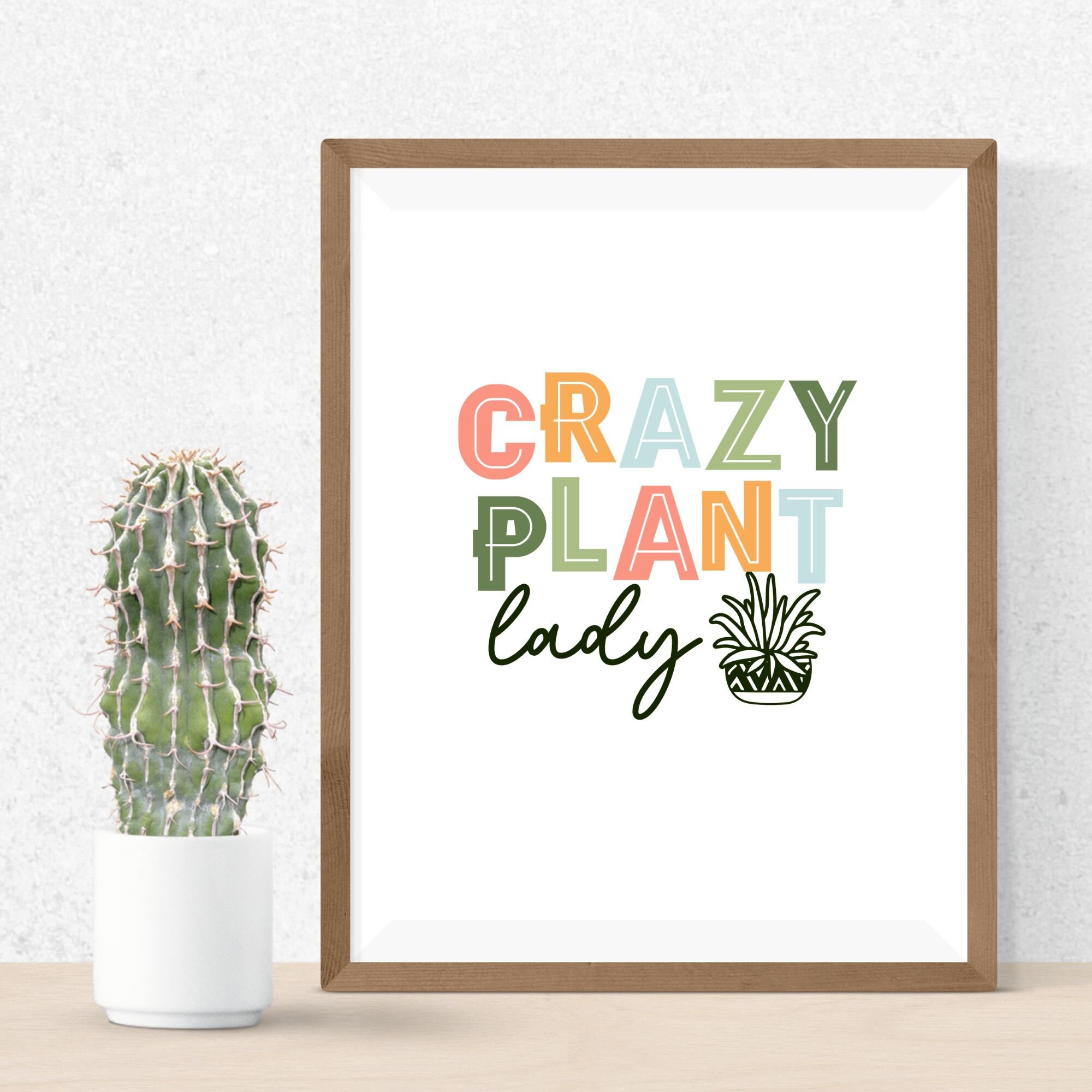 Plant Lover Retro Sign SVG PNG Dxf Eps Clipart Bundle Files Cricut ...