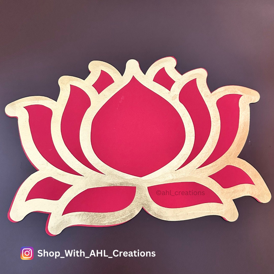 Lotus Cutouts Cardstock Lotus Cutouts Budget-friendly Lotus Cutouts for ...
