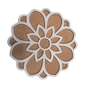 Rangoli MDF 8" | No Foam Rangoli | Eco Friendly MDF Rangoli Designs ...