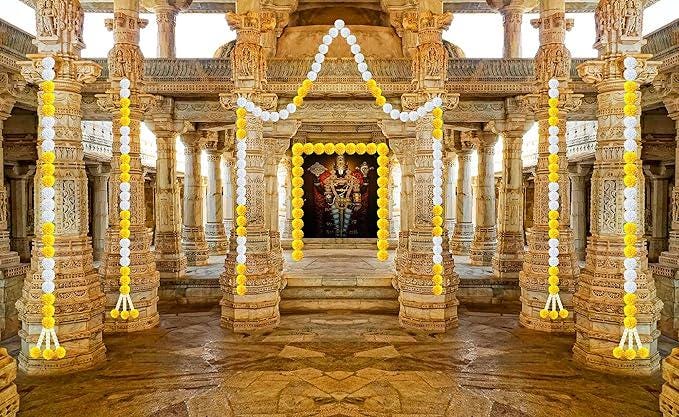 Temple Backdrop Decoration | Ayyappa Swamy Backdrop Decor | Shanku ...