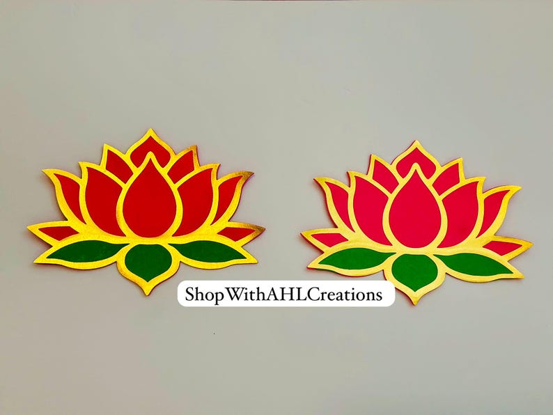 Lotus Cutouts | Cardstock Lotus Cutouts | Budget-friendly Lotus Cutouts ...