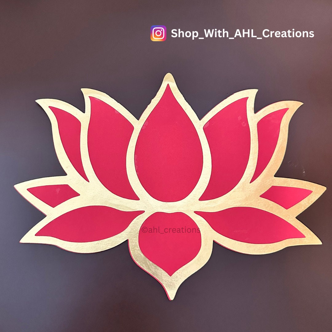 Lotus Cutouts Cardstock Lotus Cutouts Budget-friendly Lotus Cutouts for ...
