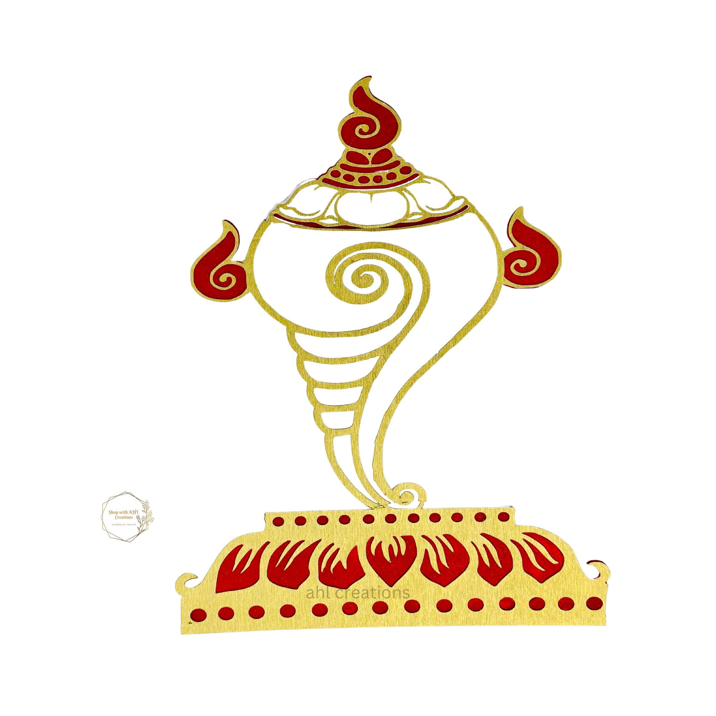 Balaji Venkateshwara Swamy Cutouts Shanku Chakra Namam Cutouts - Etsy