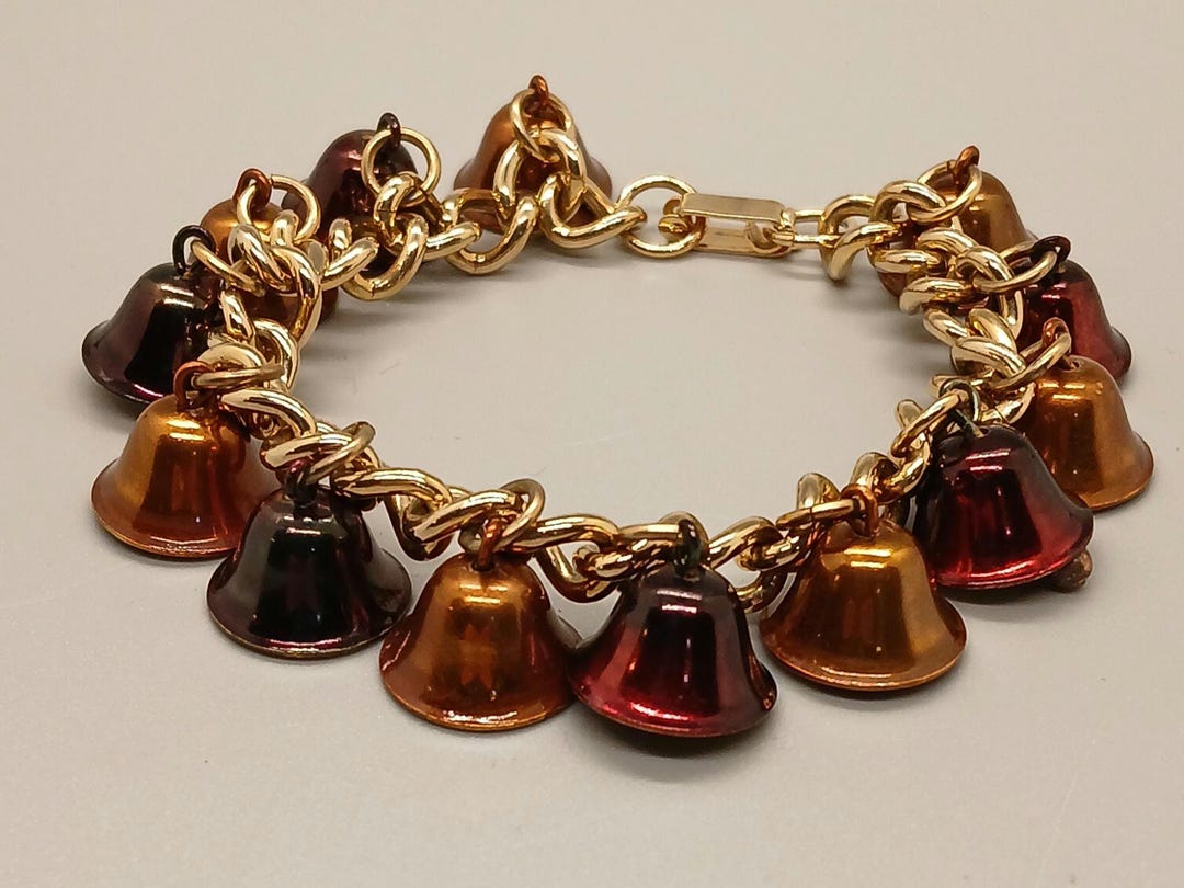 Jingle Bell Charm Bracelet - Etsy