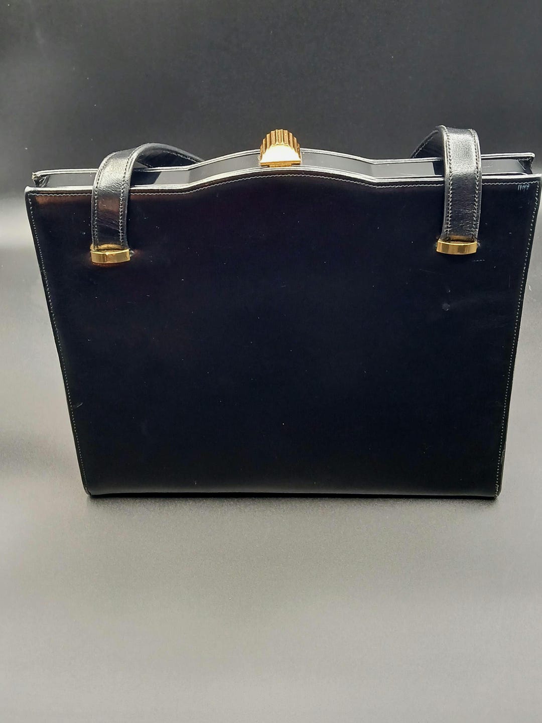 KORET Leather Top Handle Purse - Etsy